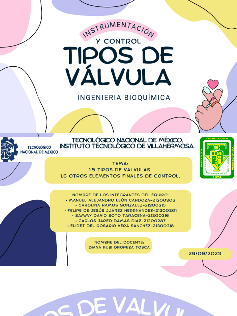 Tipos de Valvulas | PDF | Ingeniería mecánica | Física Aplicada e ...