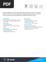 Deswik Training | PDF