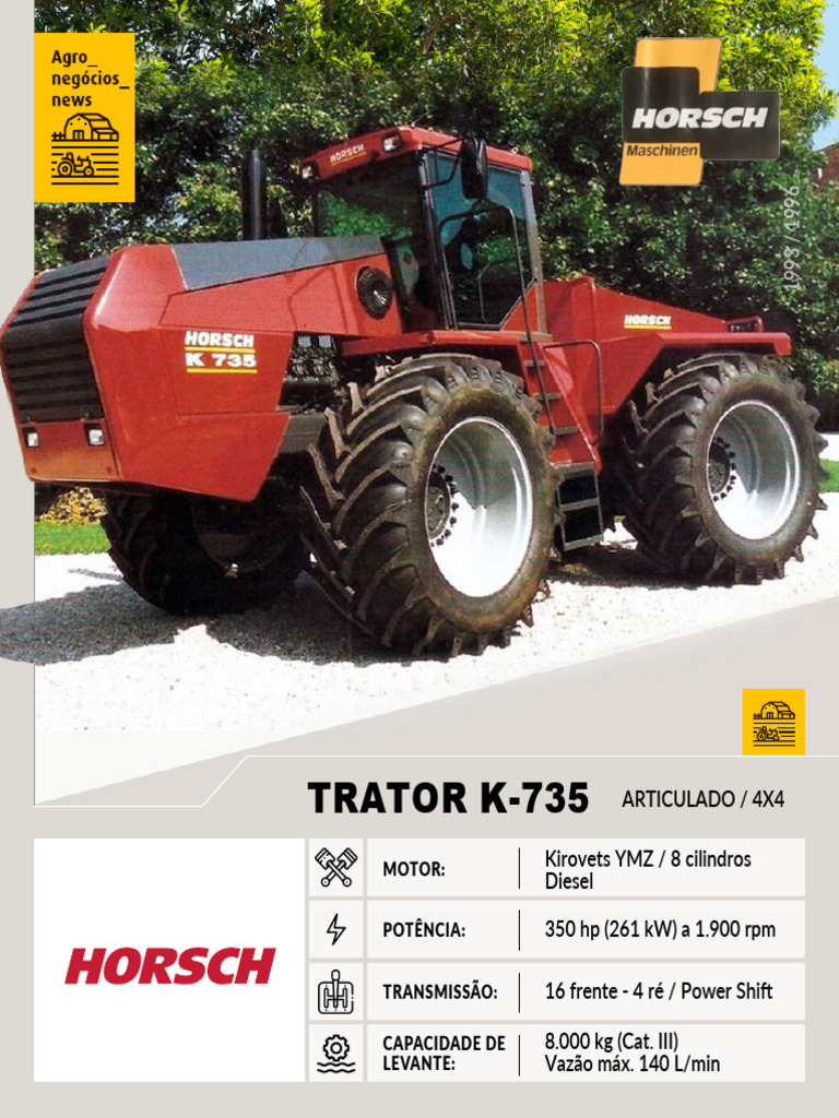Horsch K735 | PDF