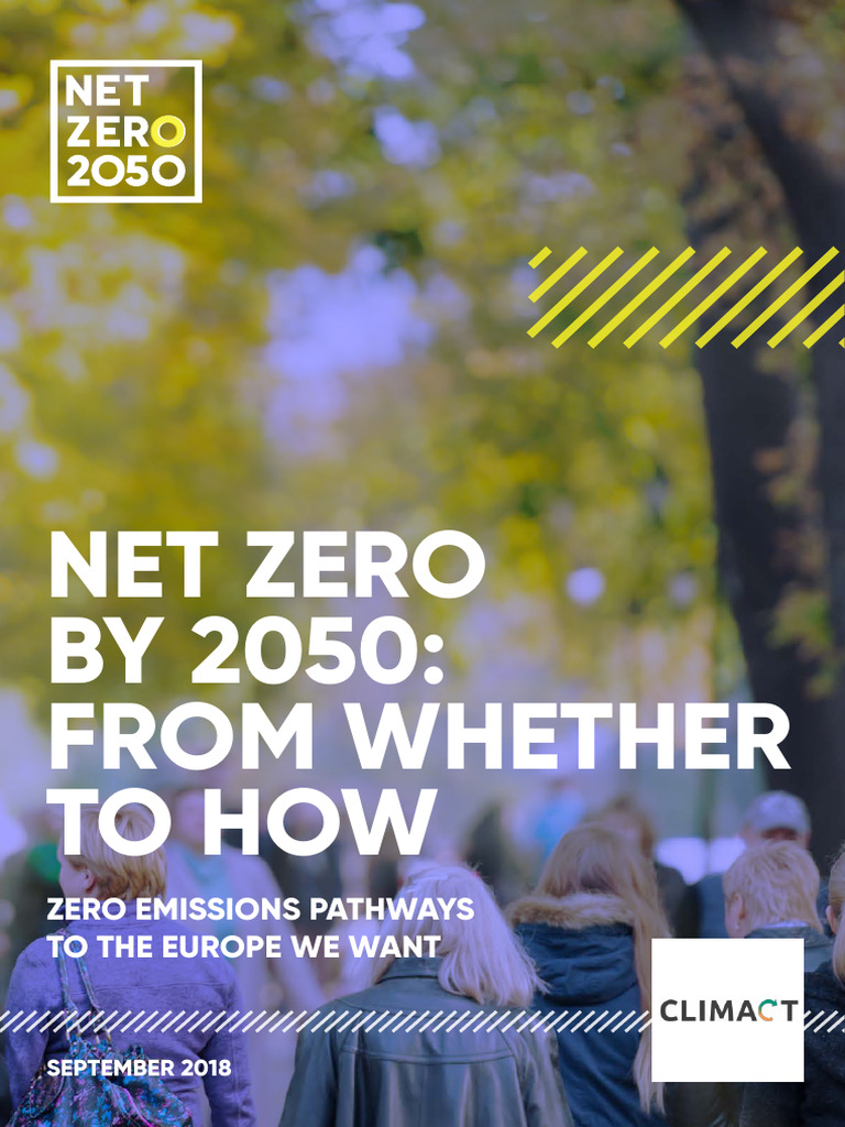 09 18 Net Zero by 2050 From Whether To How | PDF | Climate Change ...