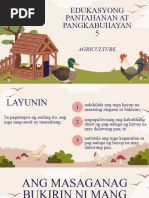Manok: "Mga Hayop Na Alagaan at Pagkakitaan" | PDF