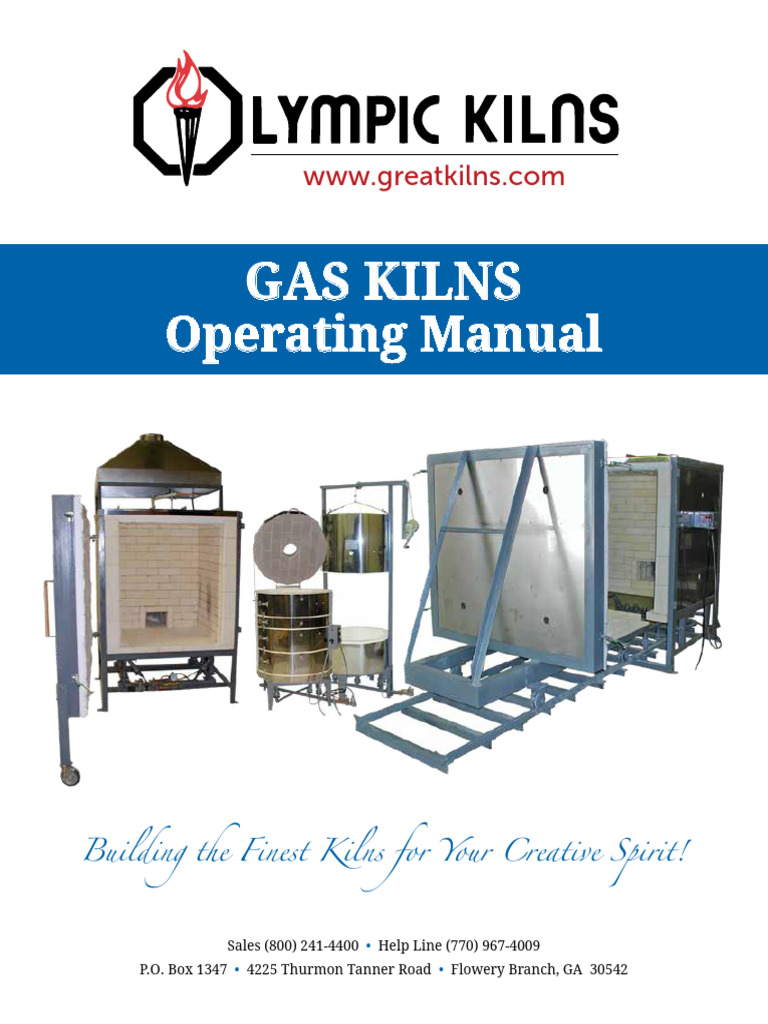 2018 Gas Kilns Operating Manual | PDF