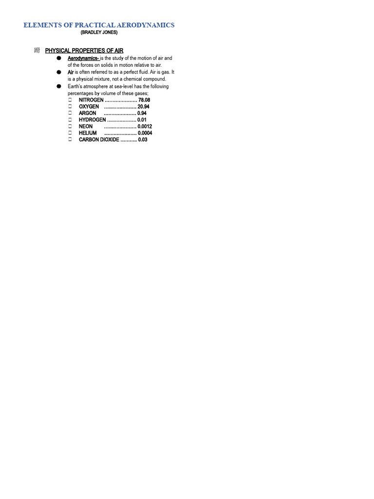 Physical Properties of Air | PDF | Science & Mathematics
