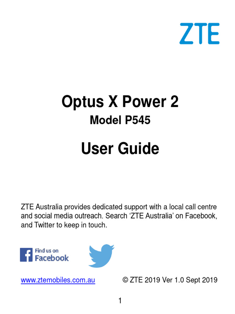 P545 User Guide | PDF