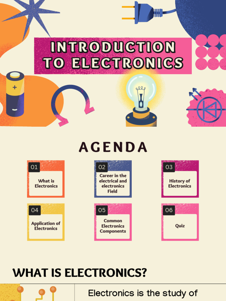 GROUP 3 - Introduction To Electronics | PDF | Transistor | Electronics