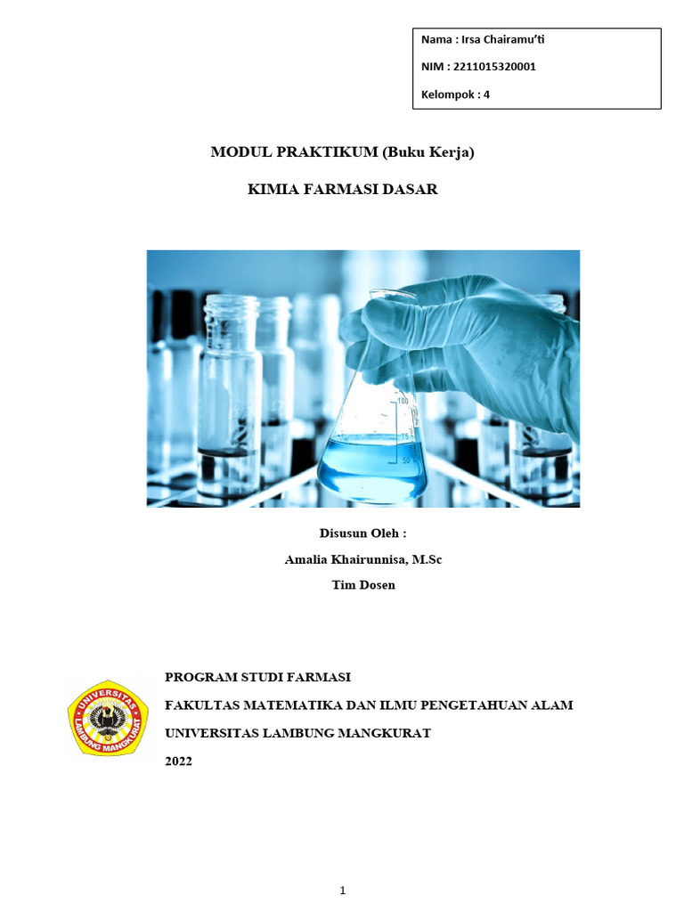 Buku Kerja Praktikum KFD 2022-2023 | PDF