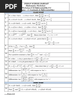 Math AI SL Formula Booklet | PDF | Area | Mathematics
