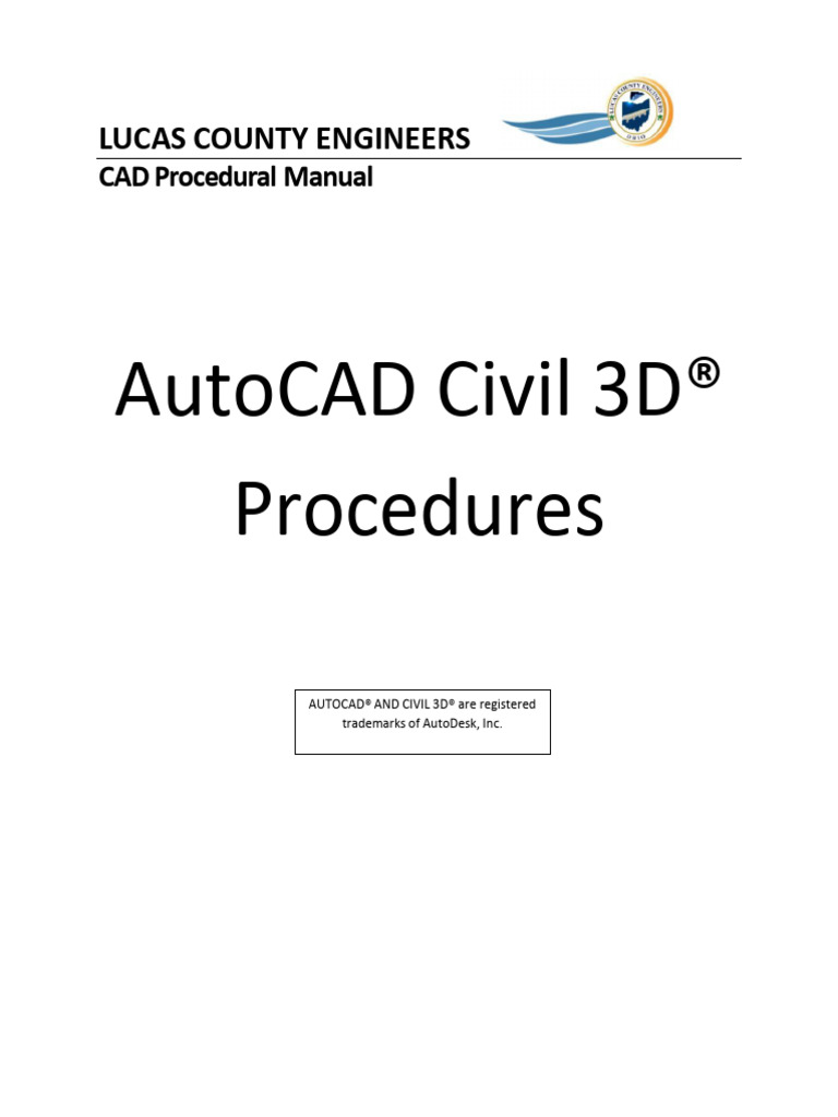 Civil 3D 2015 CAD Manual - 201710130920576392 | PDF | Auto Cad | Software