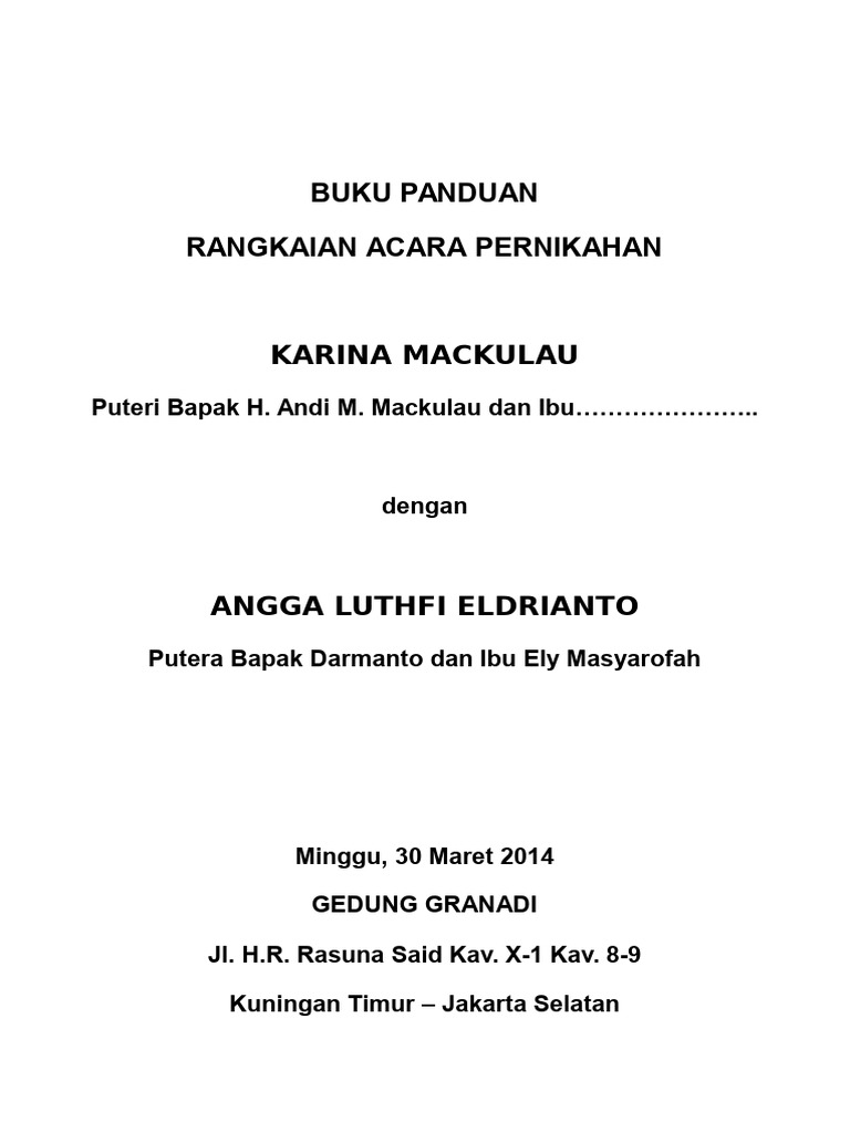 Buku Panduan | PDF