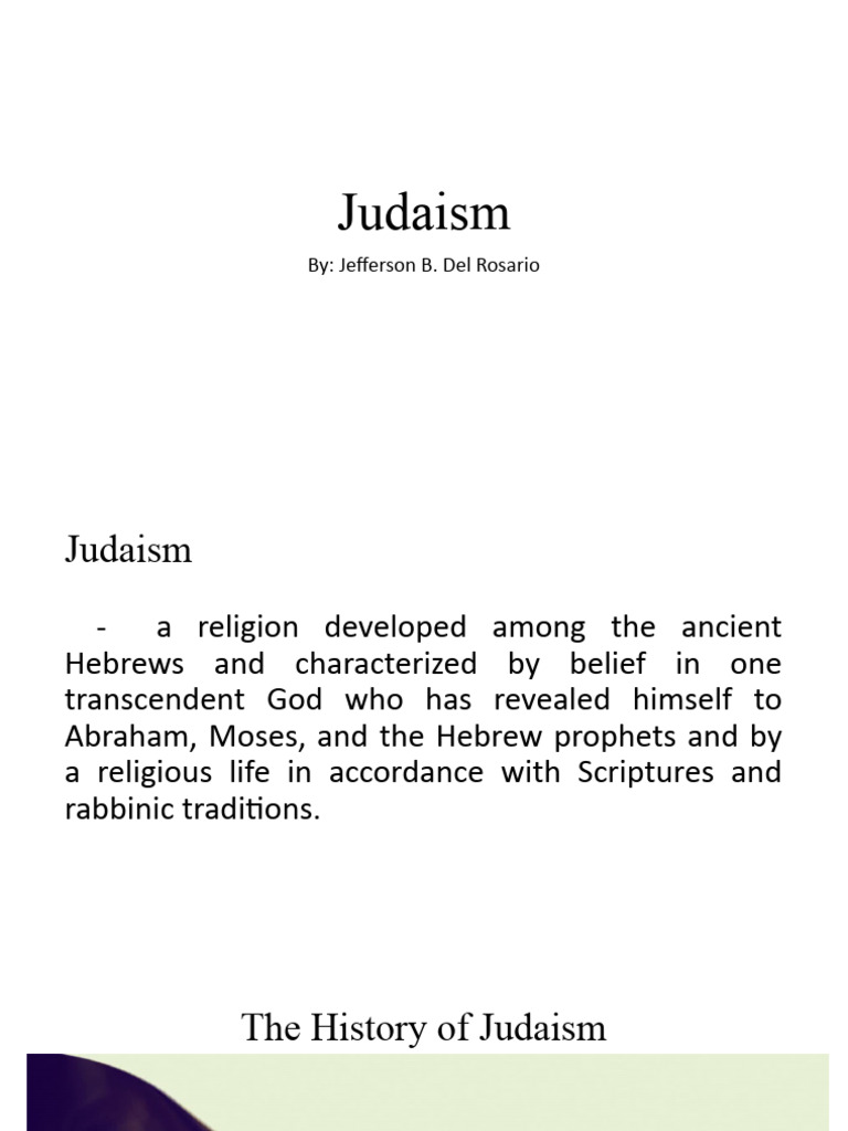 Judaism | PDF