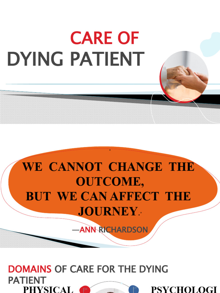 Care of Terminal Ill Patient | PDF | Wellness