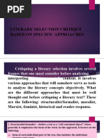 Q3 - Module 6 (Moralist Approach) | PDF | Literary Criticism ...