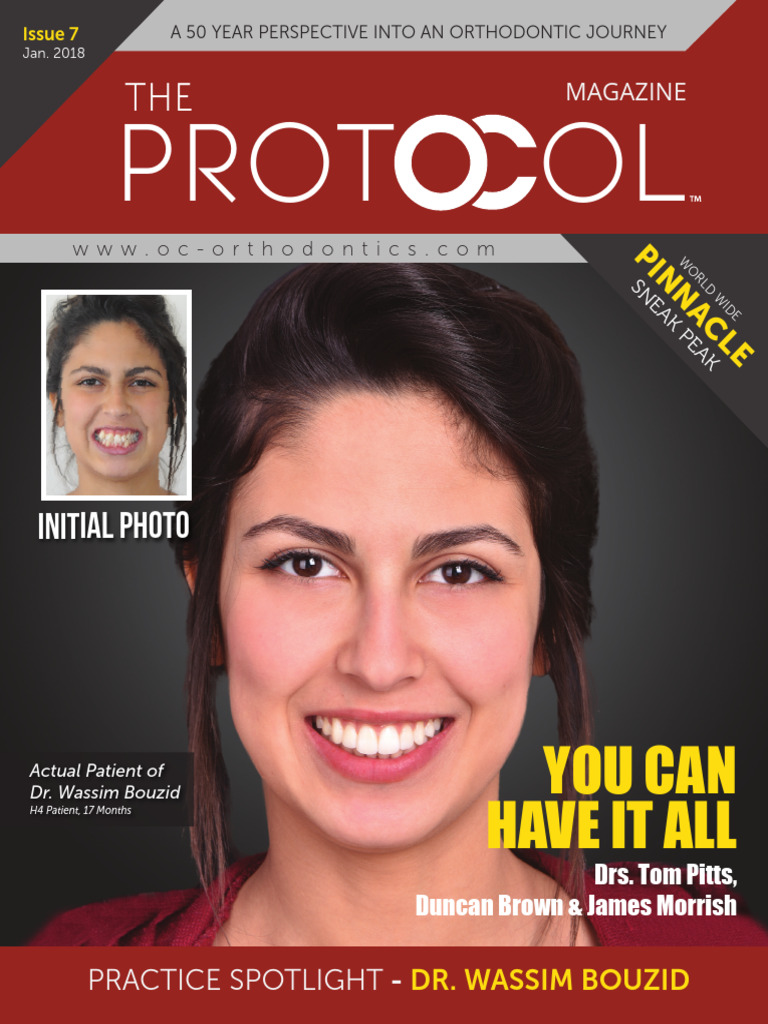 The Protocol Issue 7 Pdf Orthodontics Dentistry Branches 