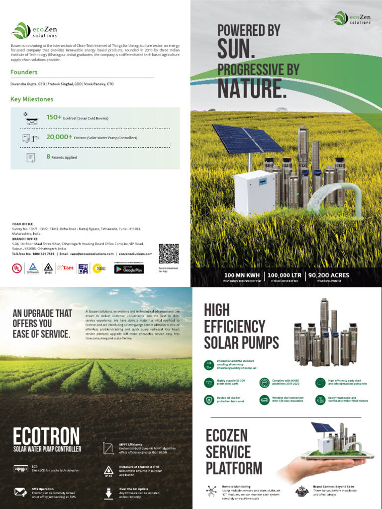Ecotron Brochure | PDF | Technology & Engineering