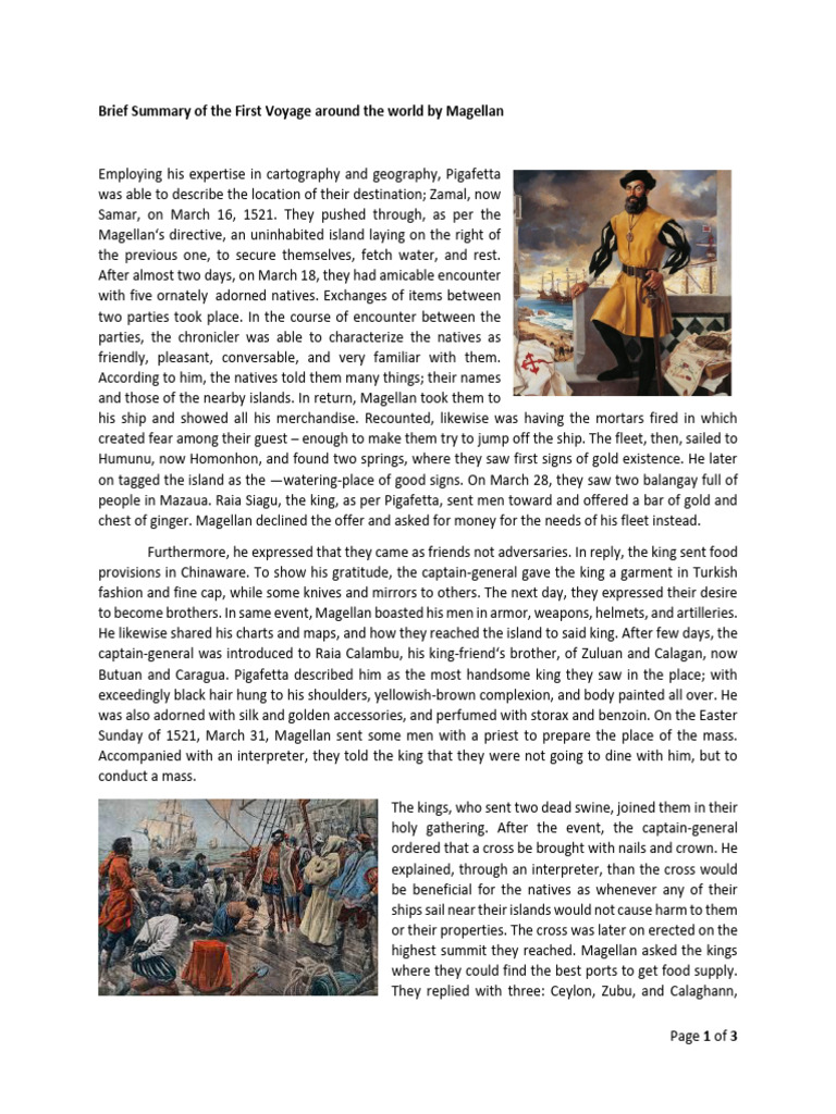 RPH - Magellan Voyage | PDF
