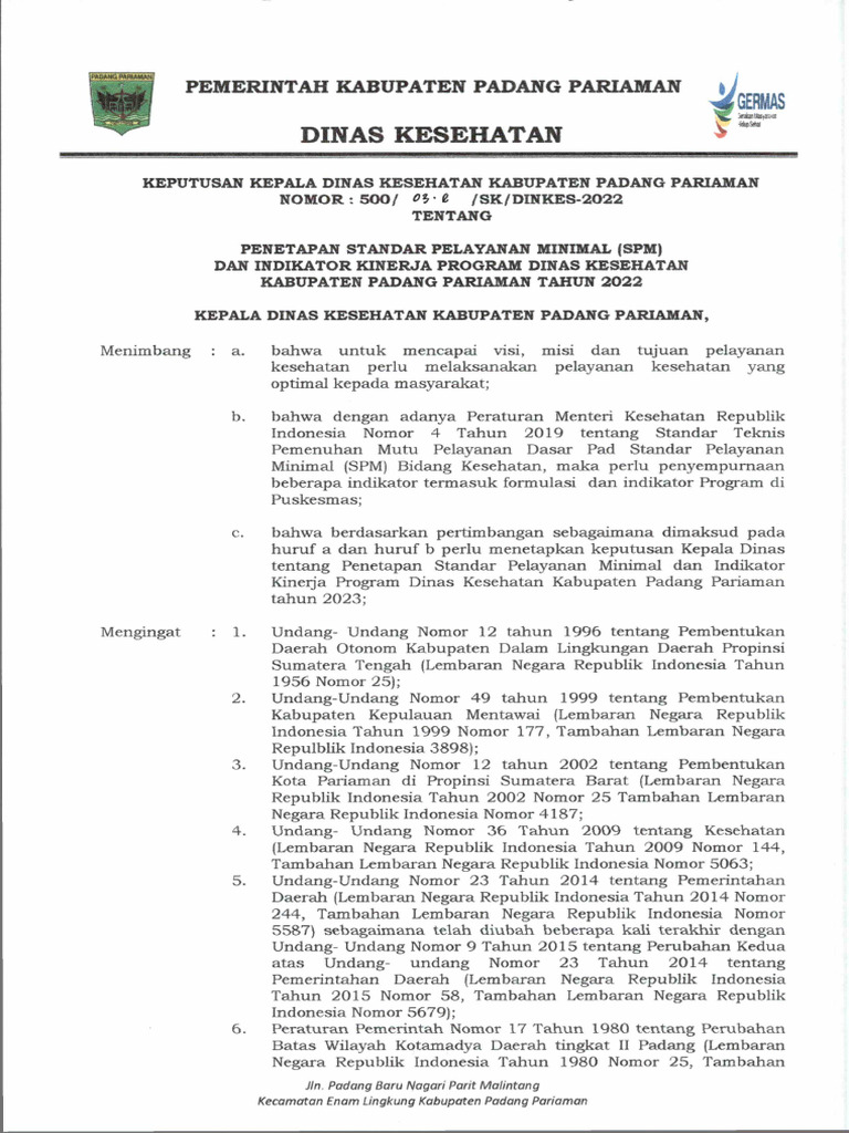 SK SPM Dan Indikator 2022 | PDF