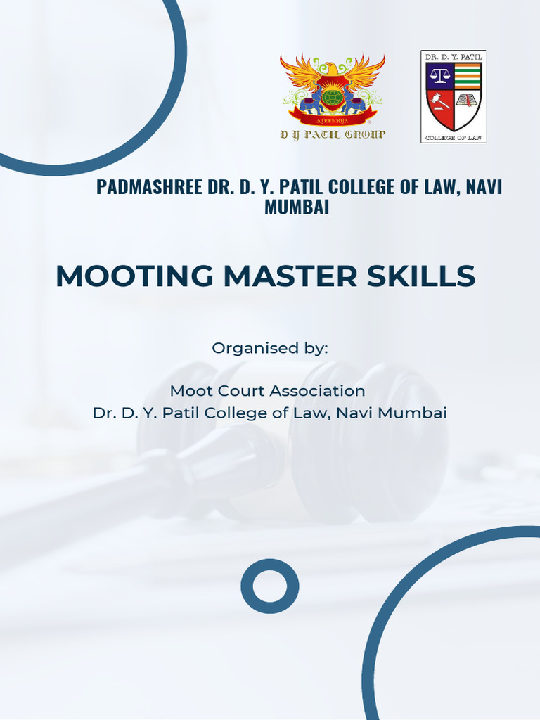 Mooting Master Skills Brochure | PDF