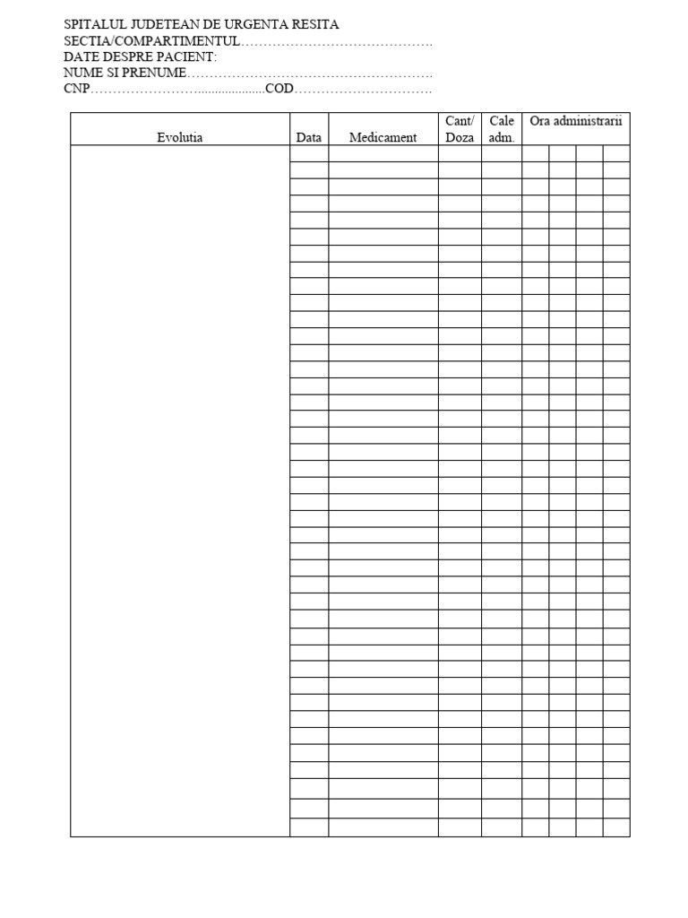 Foaie Evolutie | PDF