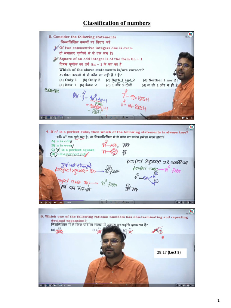 Gagan Pratap Number System | PDF | Factorization | Mathematical Analysis