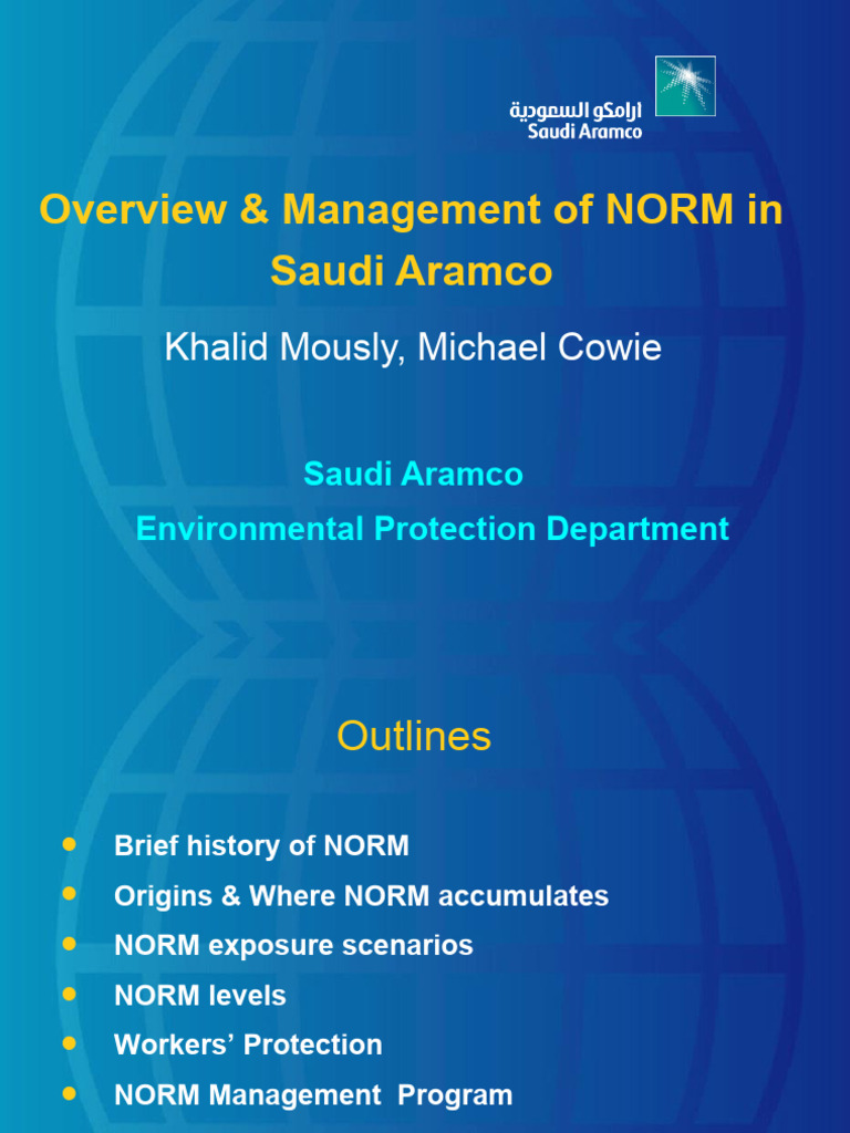 Norm Aramco | PDF