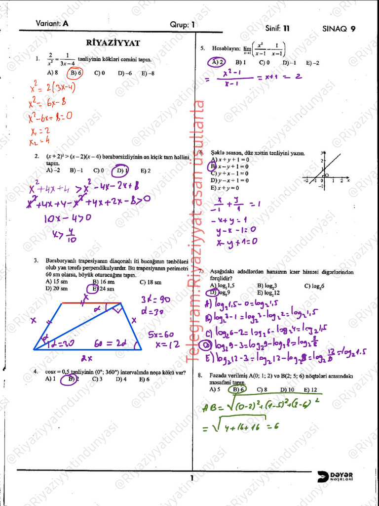Dəyər I Qrup 11ci Sinif 18 Iyun | PDF