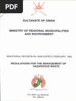 Statutory 10 Hazardous Waste Management | PDF