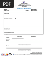 DepEd Anecdotal Record Form Template | PDF