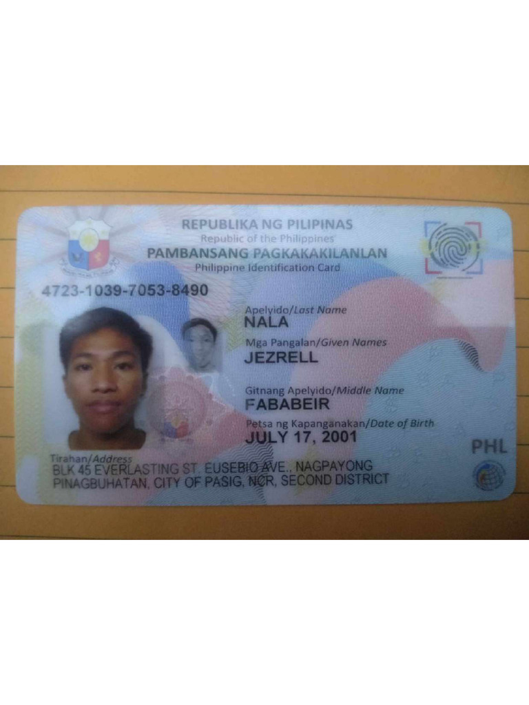 Valid ID and Selfie | PDF