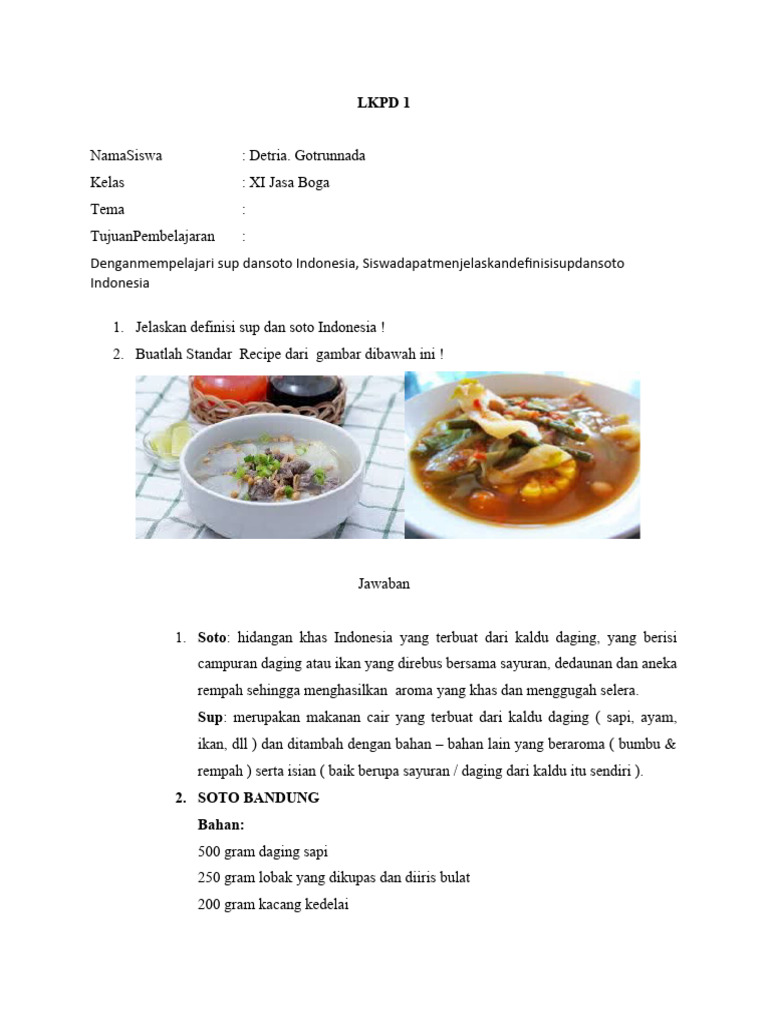 Tugas Sup Dan Soto | PDF