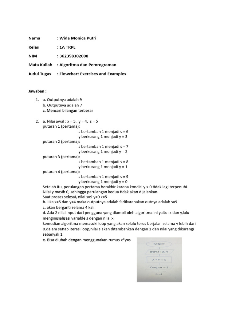 Algoritma Dan Pemrograman | PDF