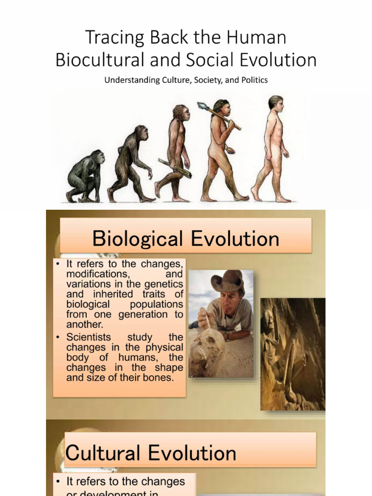UCSP Looking Back at Human Biocultural and Social Evolution | PDF