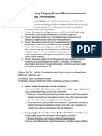Upaya Kesehatan: Promotif, Preventif, Kuratif, Rehabilitatif | PDF