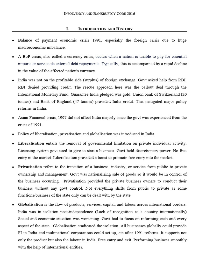 IBC Notes | PDF