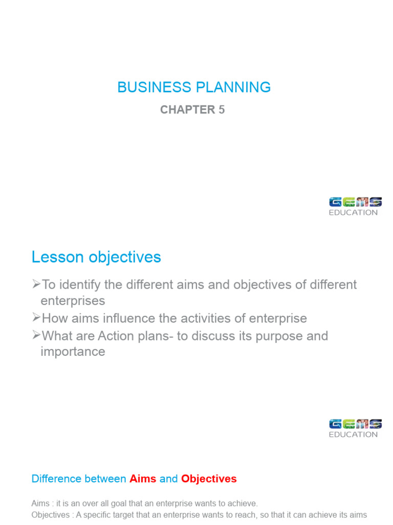 CHP 5 - Business Planning | PDF