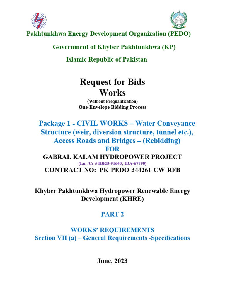 2 - Part 2 - Sec VII (A) - General Requirements - PKG 1-Civil Work ...