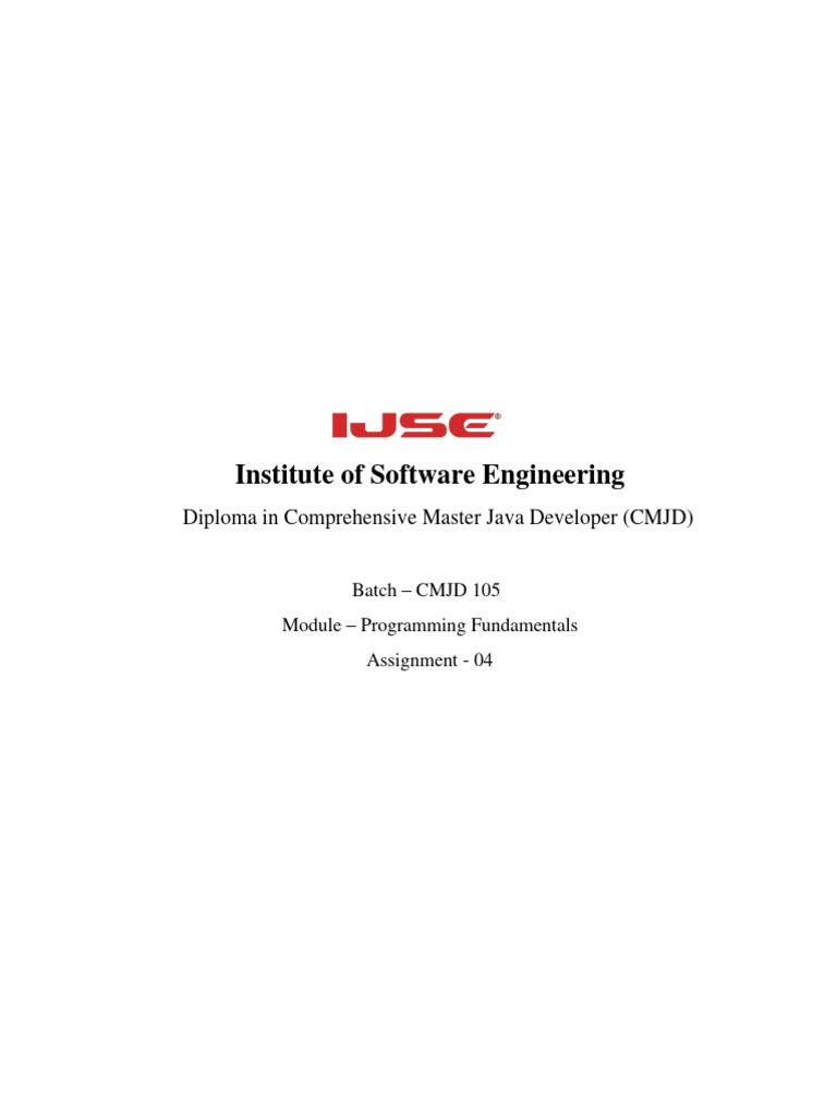Assignment 4 | PDF | Computer Engineering | Systems Engineering