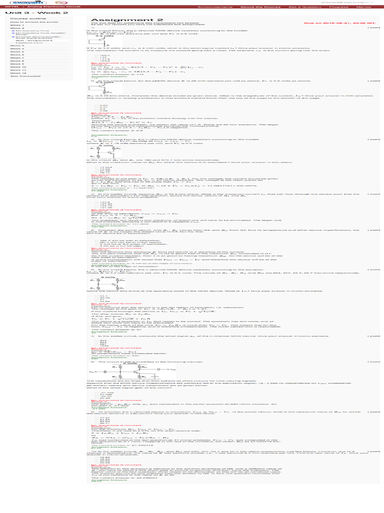 Nptel Assignment S 2 | PDF