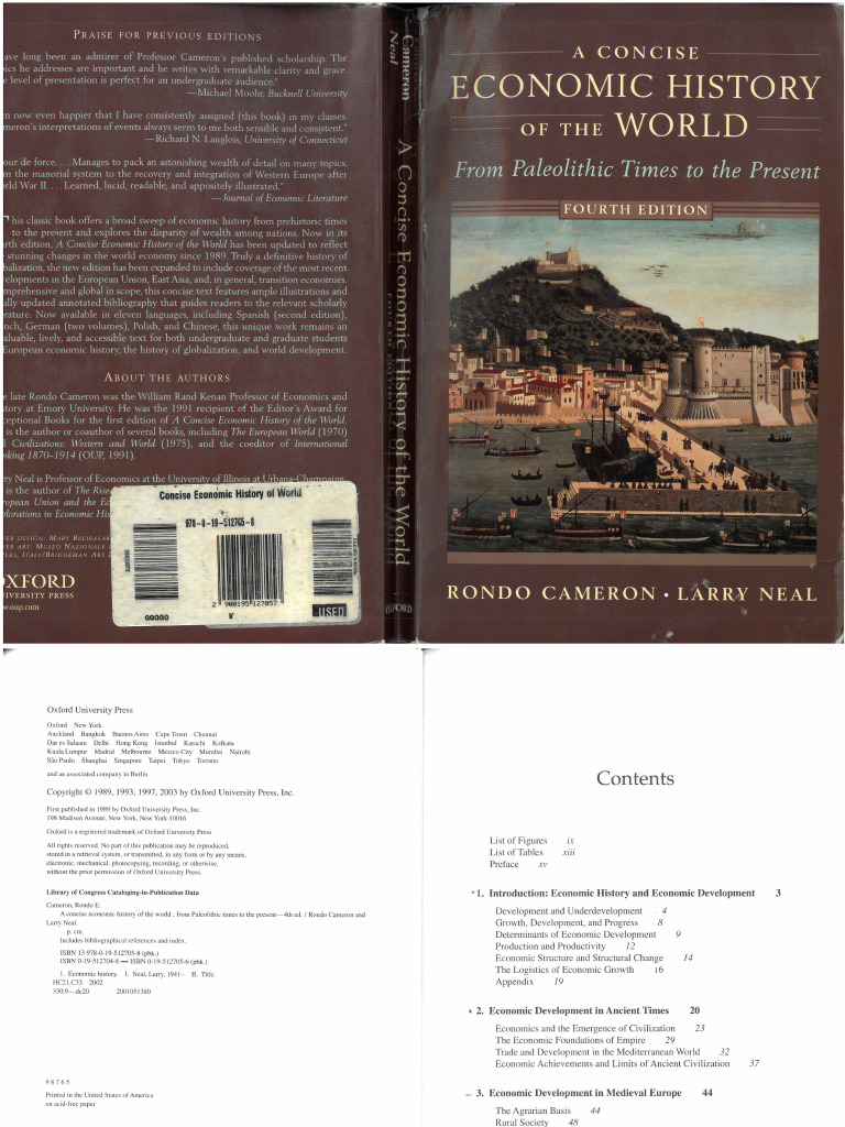 EWE - Economic History of The World | PDF