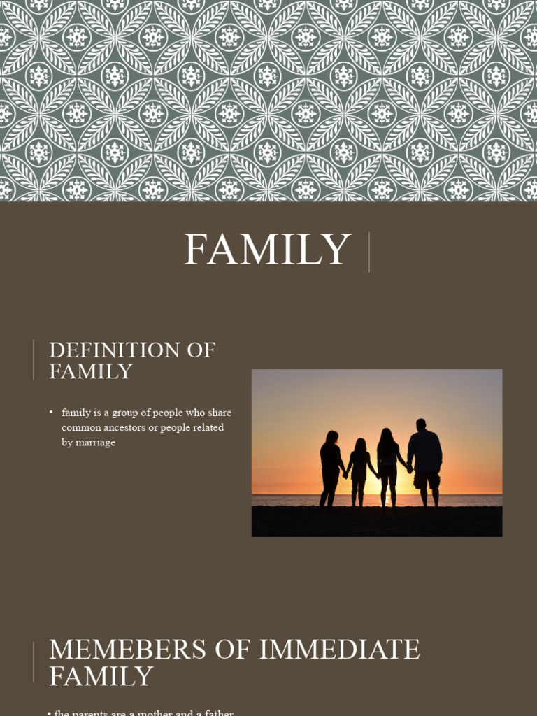 Family | PDF