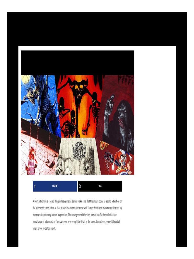 Scariest Metal Albums | The 100 Greatest Metal Albums of All Time – KLIVTN