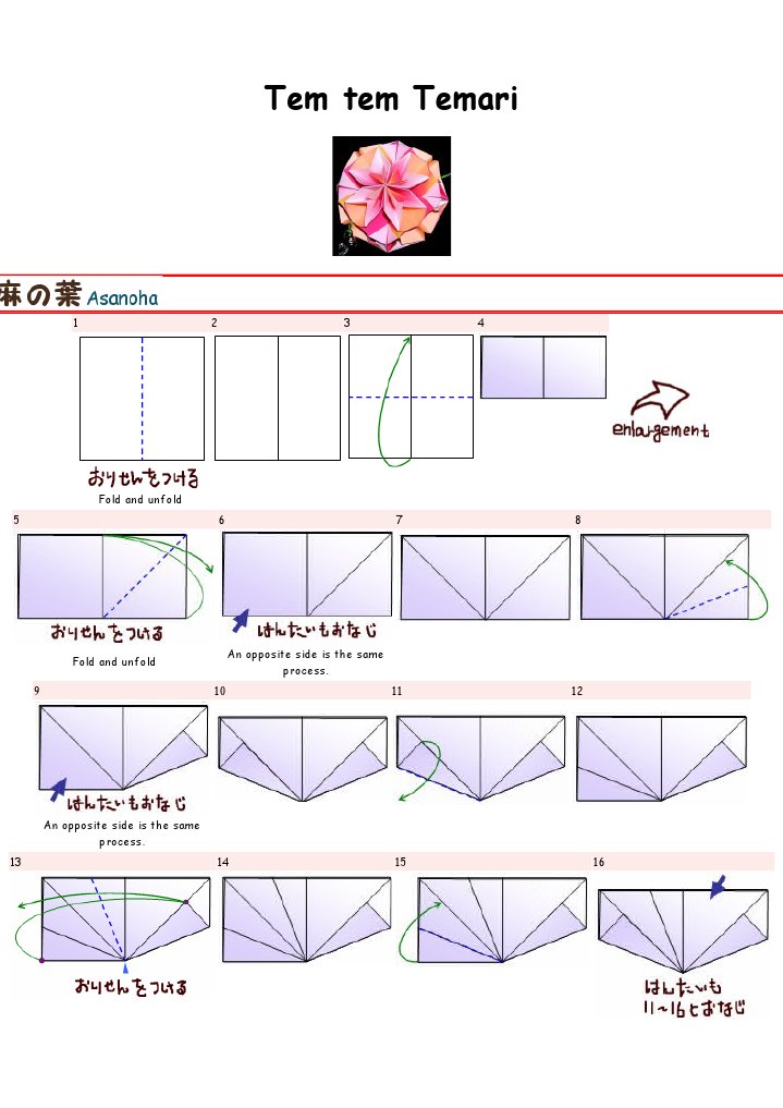 Kusudama Tem Tem Temari | PDF | Teaching Methods & Materials | Home & Garden