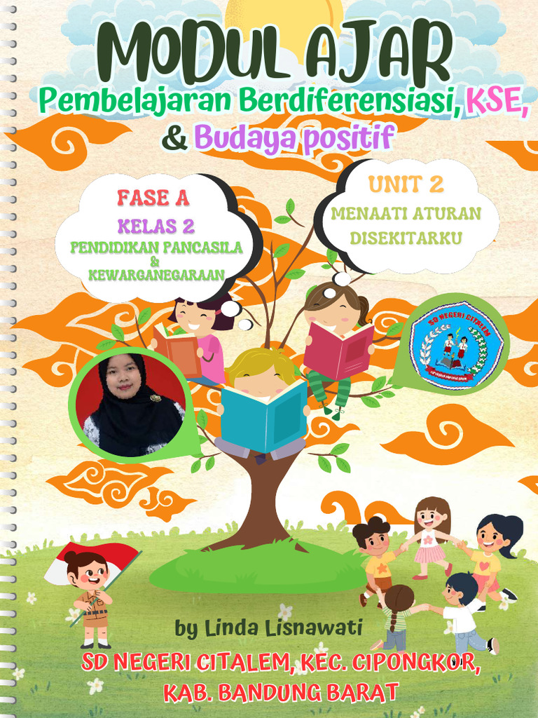 Modul Ajar Pendidikan Pancasila - Modul Ajar Berdiferensiasi - Kse - Budaya Positif - PKN - Unit ...