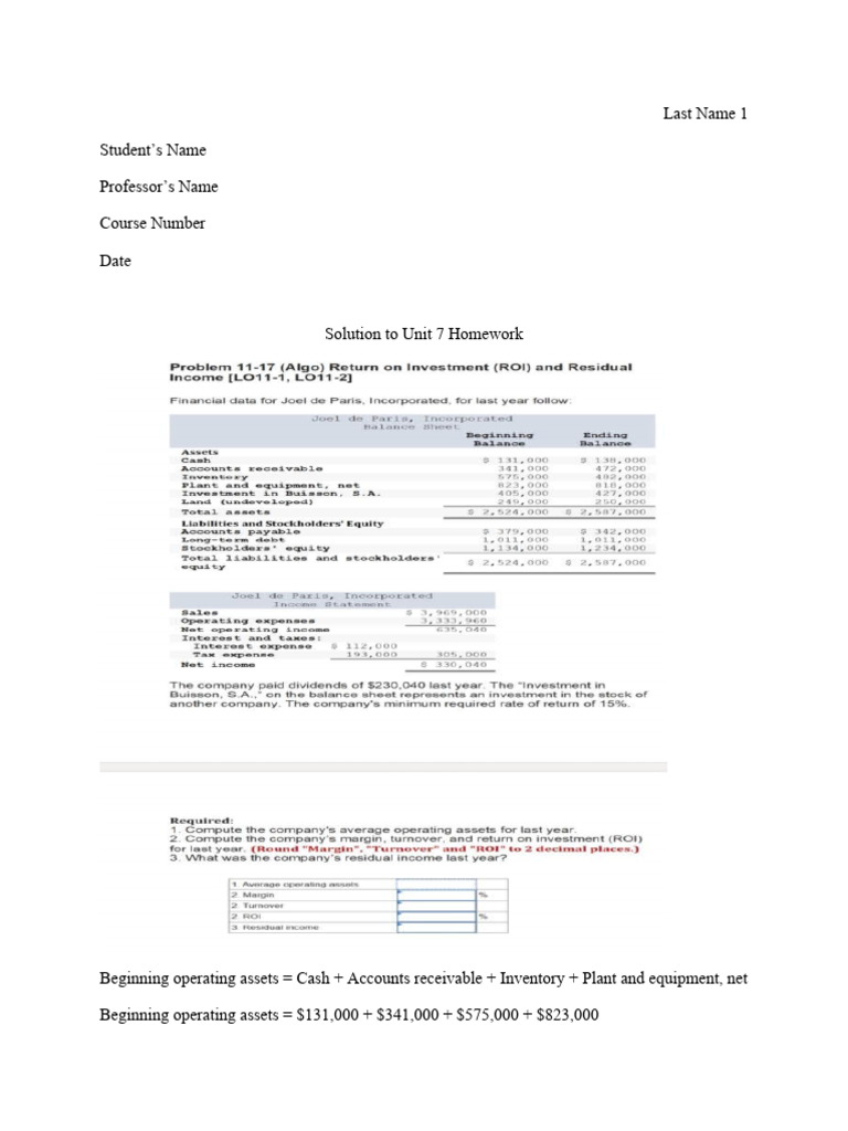 An20230925 1407 | PDF | Return On Investment | Revenue