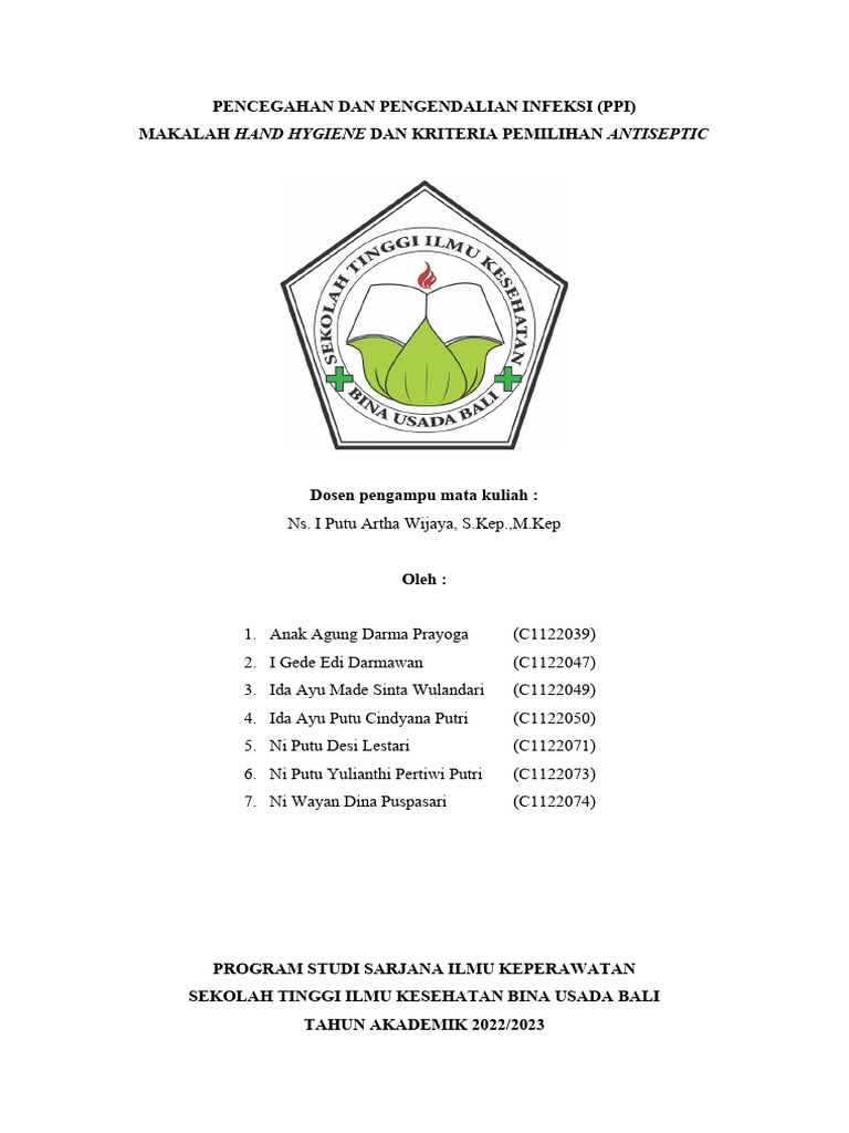 2B_HAND HYGIENE_PPI. | PDF