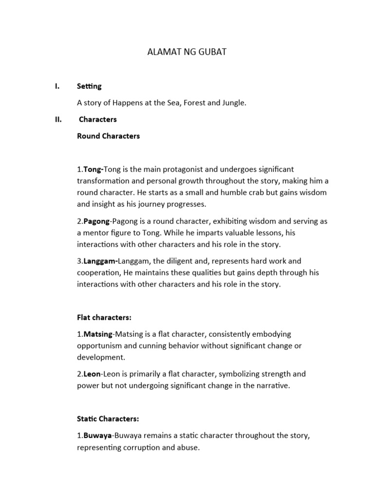 Alamat NG Gubat | PDF