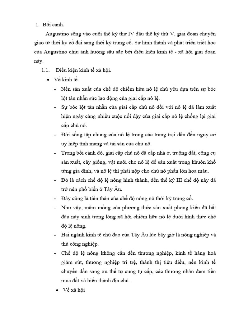 Đạo đức học của thánh Augustino | PDF