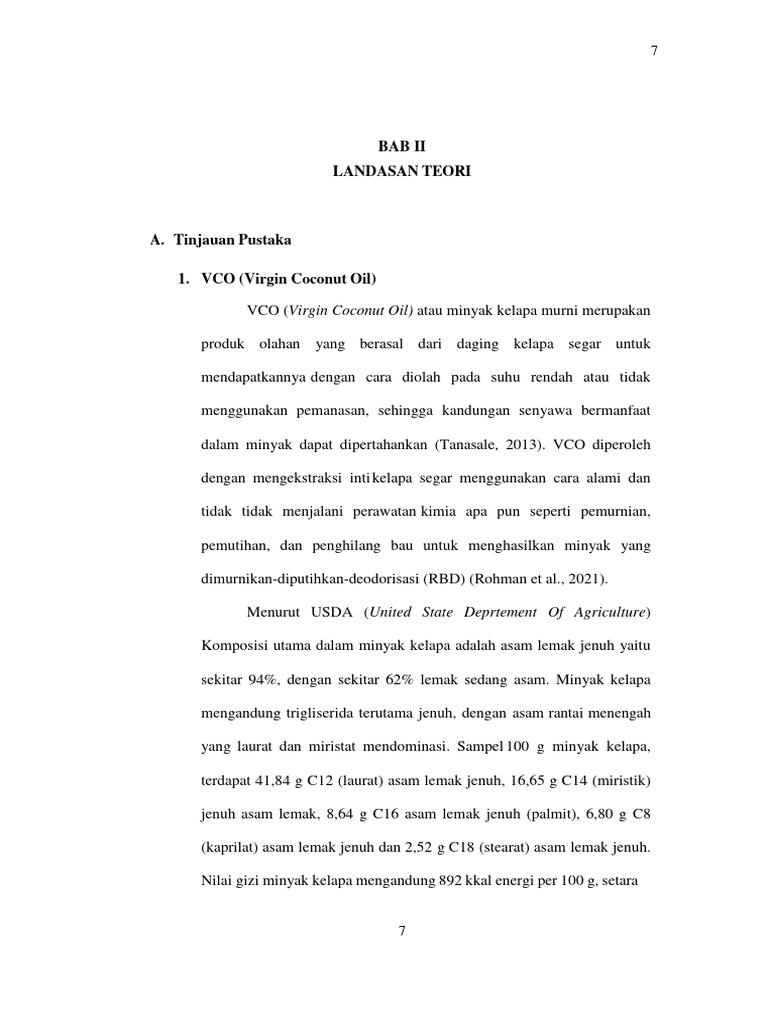 Tinjauan Pustaka Vco | PDF