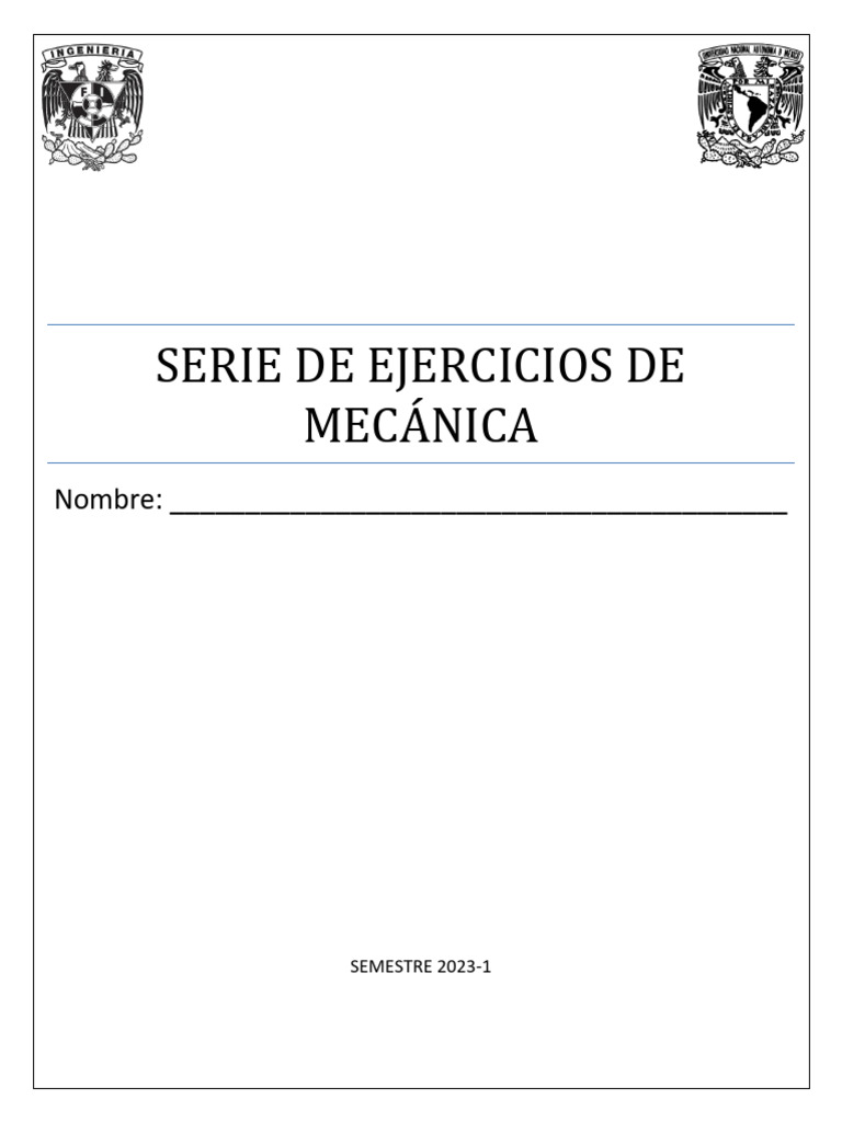 Serie Mec Grr v6.0 (9) | PDF | Aceleración | Las leyes del movimiento de Newton