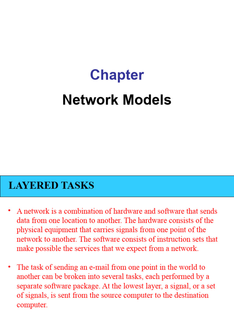 Chapter 2 LAYERs in The OSI Model | PDF | Osi Model | Internet Protocols