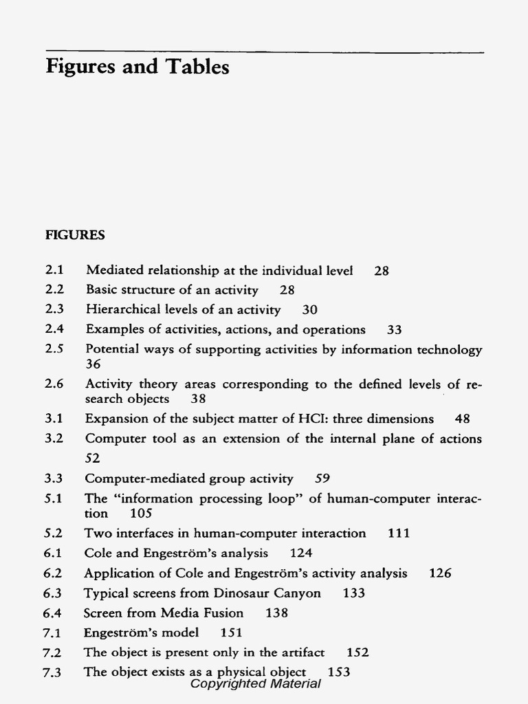 Context and Consciousness Activity Theory and Human-Computer Interaction (Bonnie A. Nardi) | PDF ...